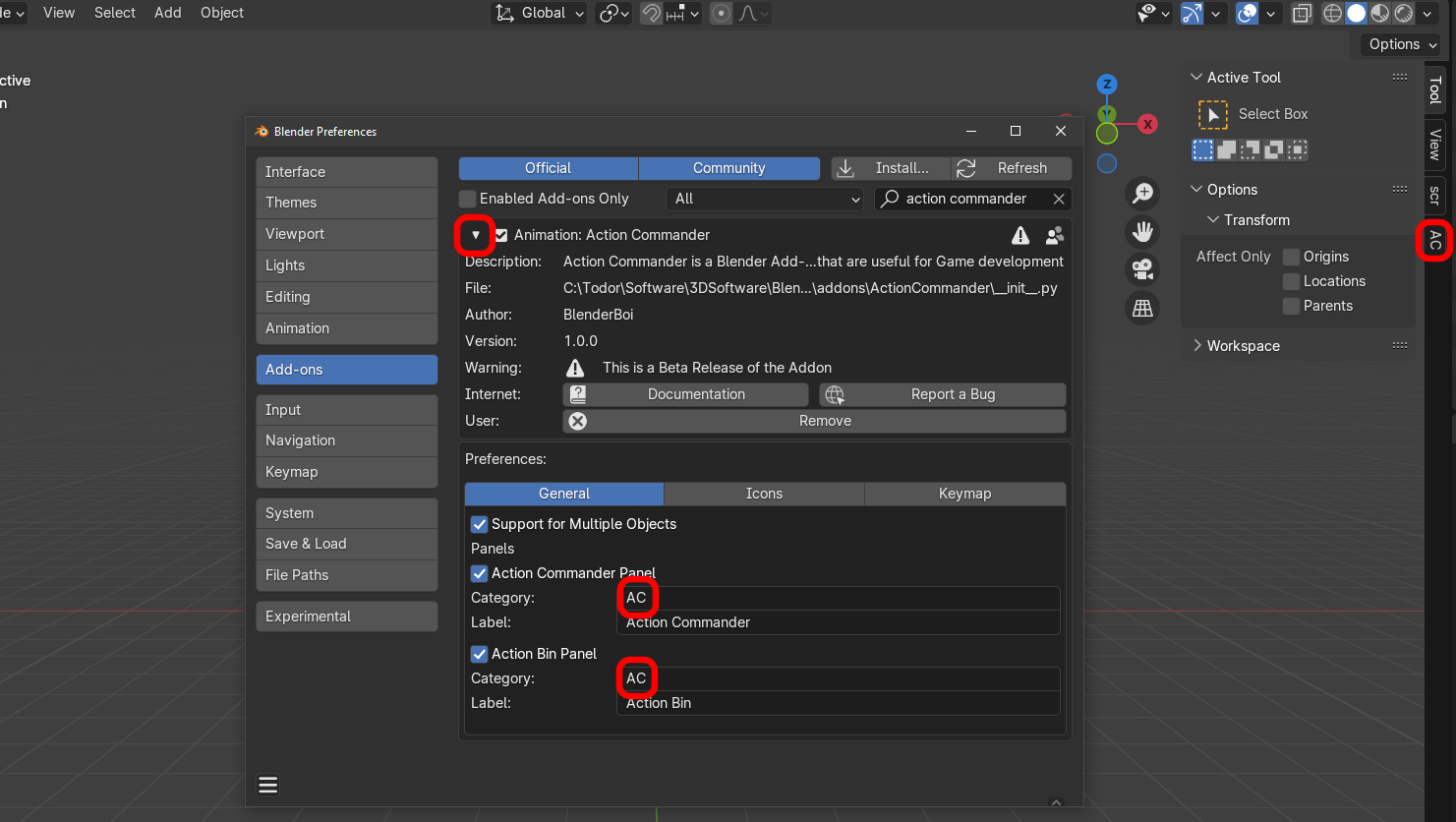 Enhanced Blender Action Management with Action Commander | CGDive