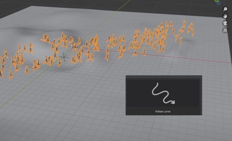 Procedural Crowds Addon Powerful Crowd Simulation Right In Blender Cgdive