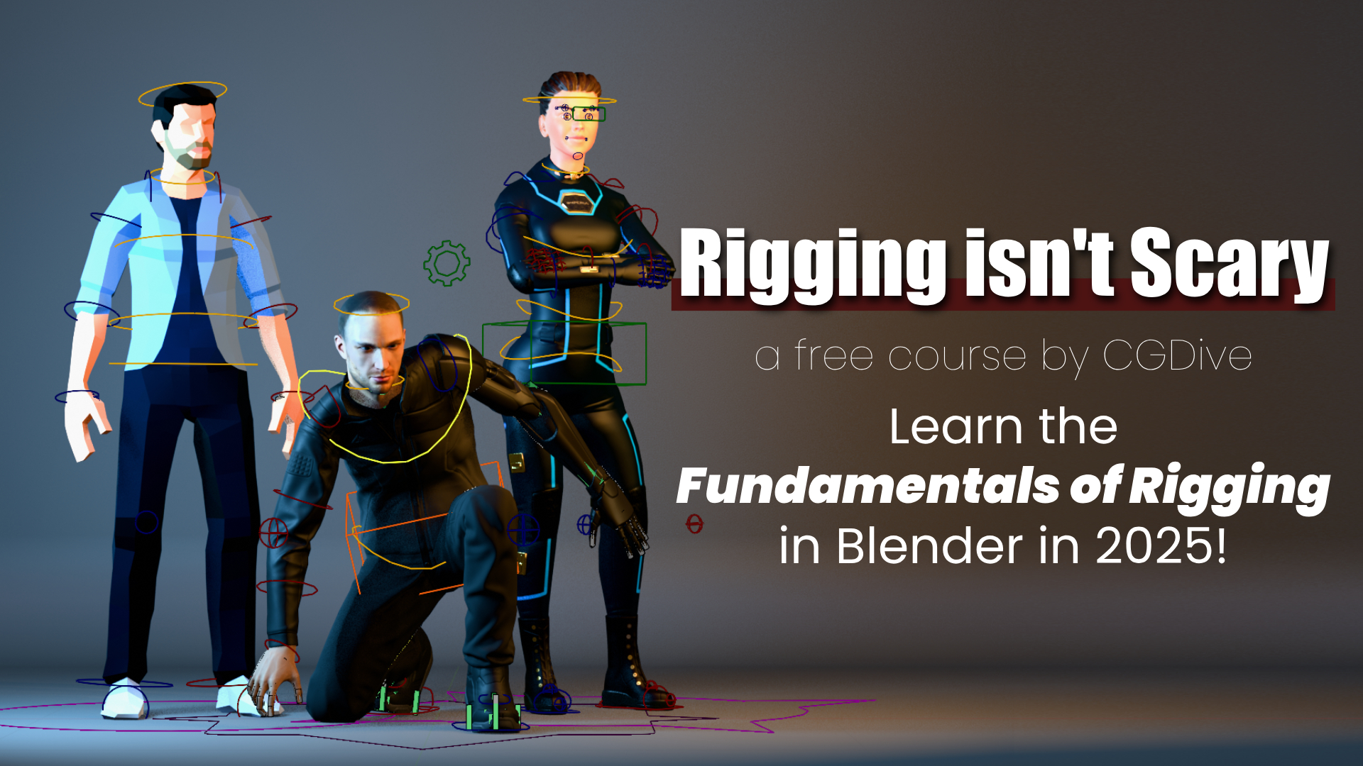 Blender Rigging Isn T Scary Cgdive